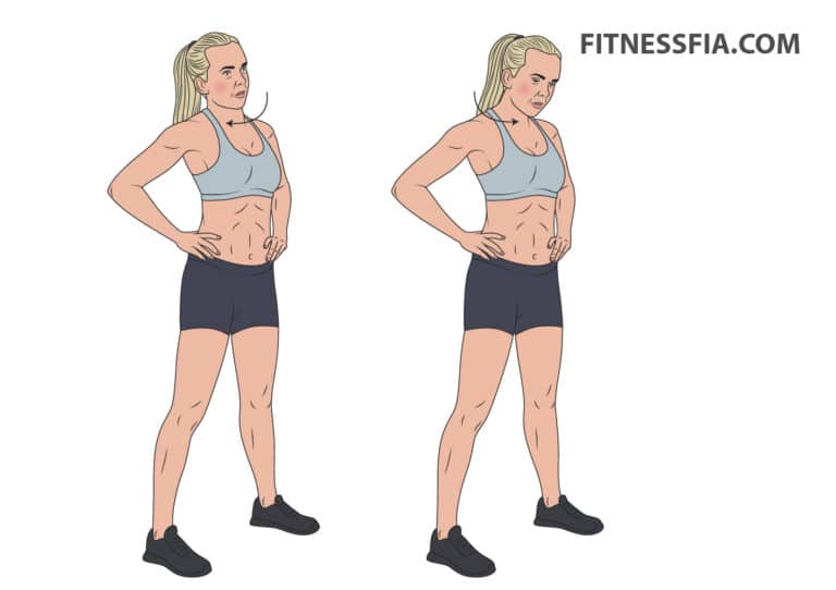 Stretcha axlar & skuldror - gör detta vid stela axlar - Fitnessfia